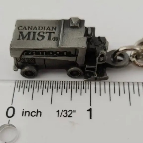 Other | Vintage Canadian Mist Pewter Zamboni Key Chain | Poshmark